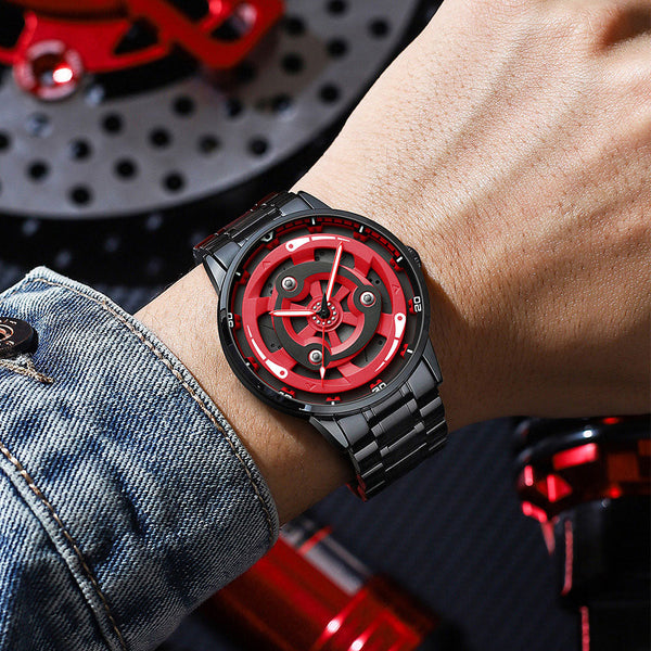 Sharingan Watches - Spinning Mangekyō Sharingan Dial Watches – HMNWatch