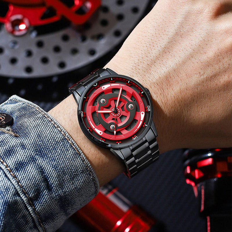 Sharingan Watches - Spinning Mangekyō Sharingan Dial Watches – HMNWatch