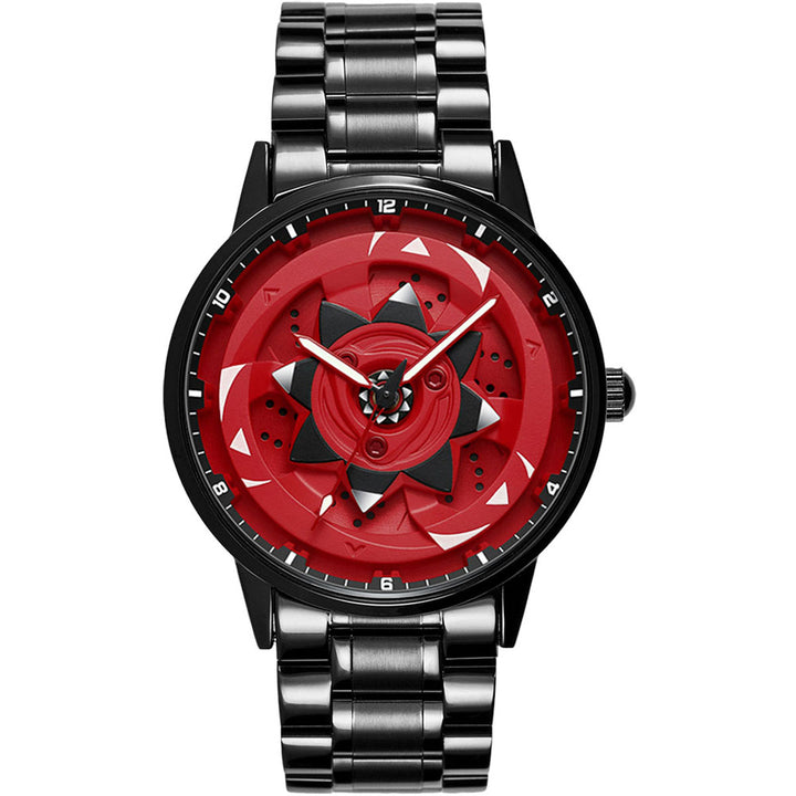 Sharingan Watches - Spinning Mangekyō Sharingan Dial Watches – HMNWatch