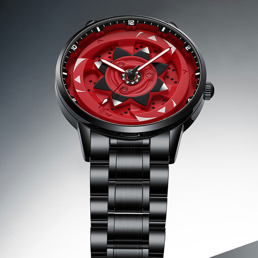 Sharingan Watches - Spinning Mangekyō Sharingan Dial Watches – HMNWatch