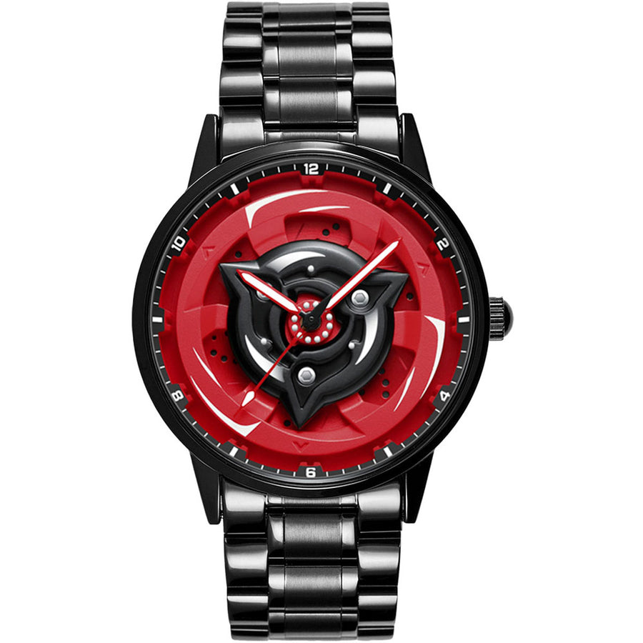 Sharingan Watches - Spinning Mangekyō Sharingan Dial Watches – HMNWatch
